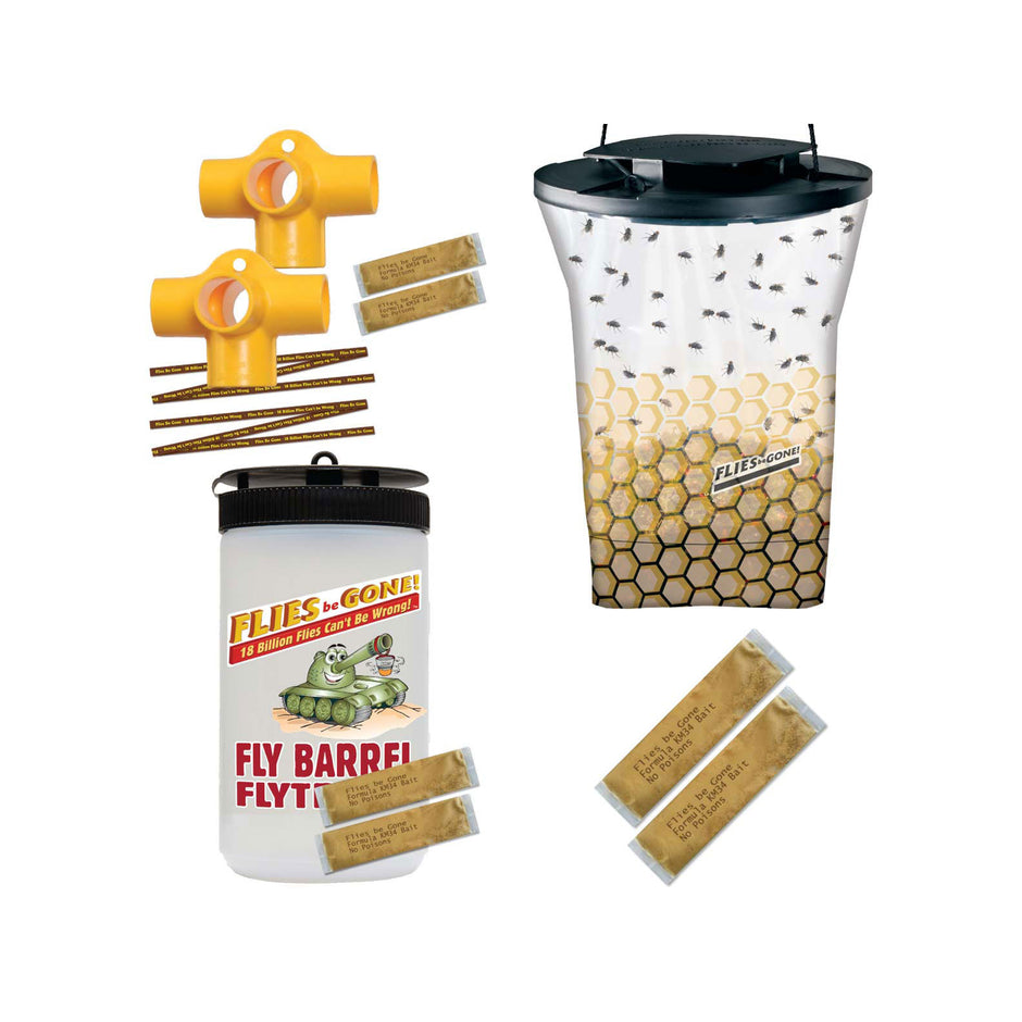 Outdoor Fly Traps for Commercial & Domestic Use | Flies Be Gone